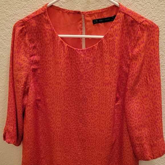 Zara | Tops | Zara Basic Blouse | Poshmark